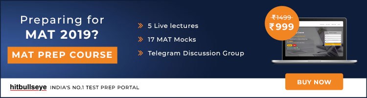 MAT Mock Test - Free MAT Mock Test - Hitbullseye